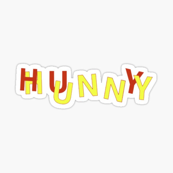 "hunny logo" Sticker by hlncxiiiv | Redbubble