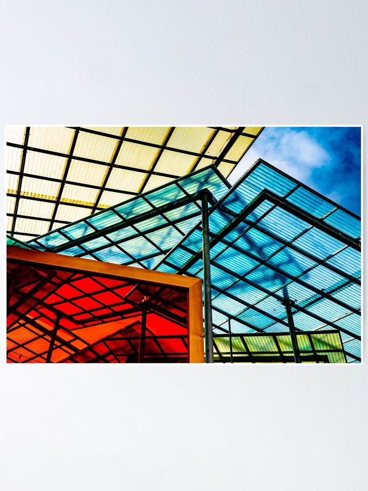 "Modern Roof" Poster by matsilvan | Redbubble