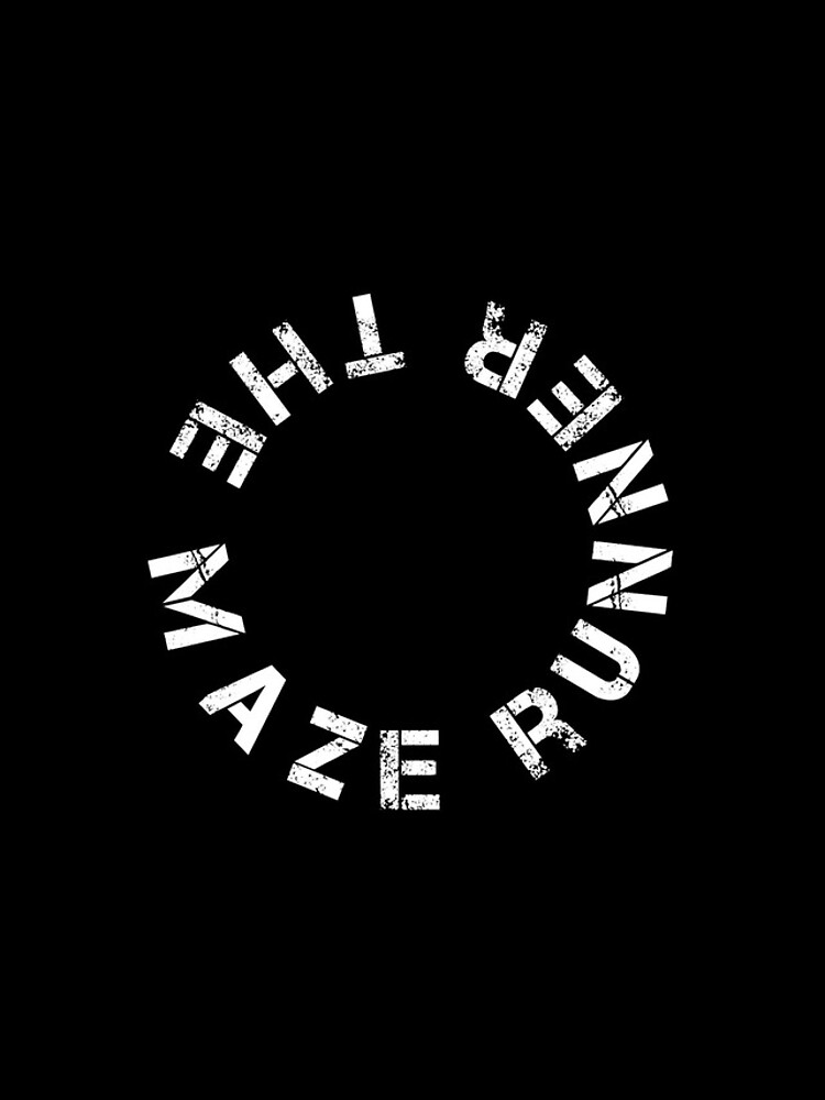"The Maze Runner (Circle) - White" iPhone Case for Sale by ...