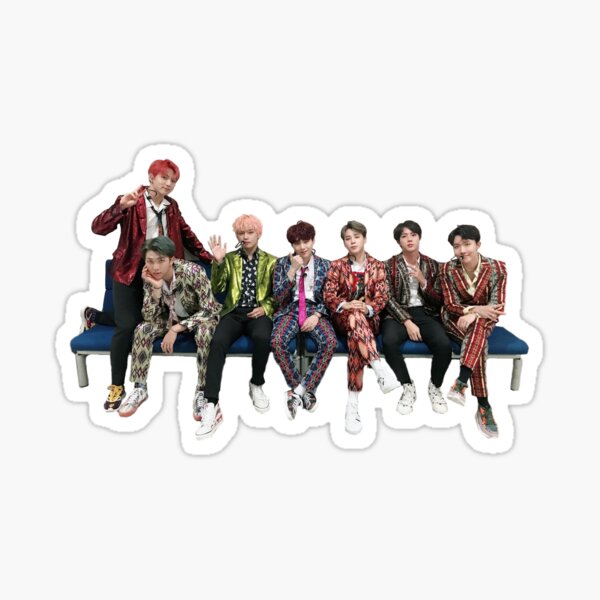 "BTS Sticker" Sticker for Sale by marisaurban | Redbubble