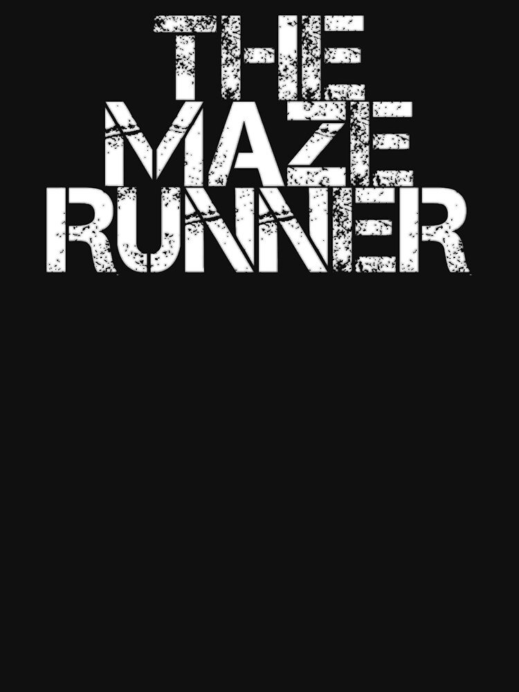 "The Maze Runner (White)" Essential T-Shirt for Sale by fandomtshirtss ...