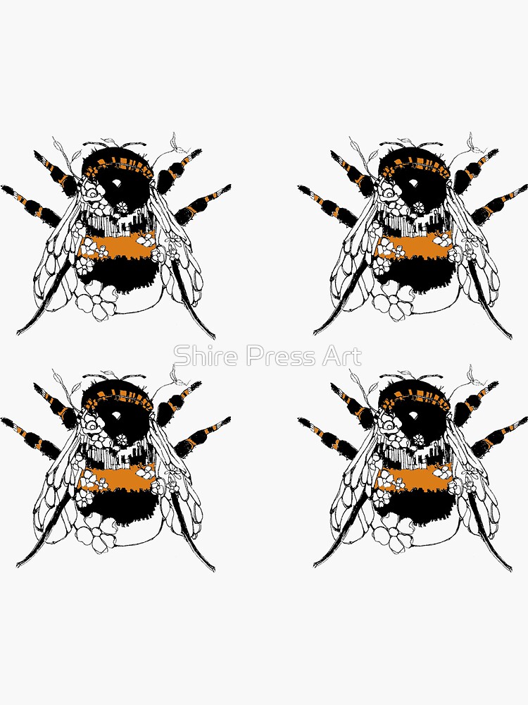 "Bumblebee Stickers" Sticker for Sale by artkimeemac | Redbubble