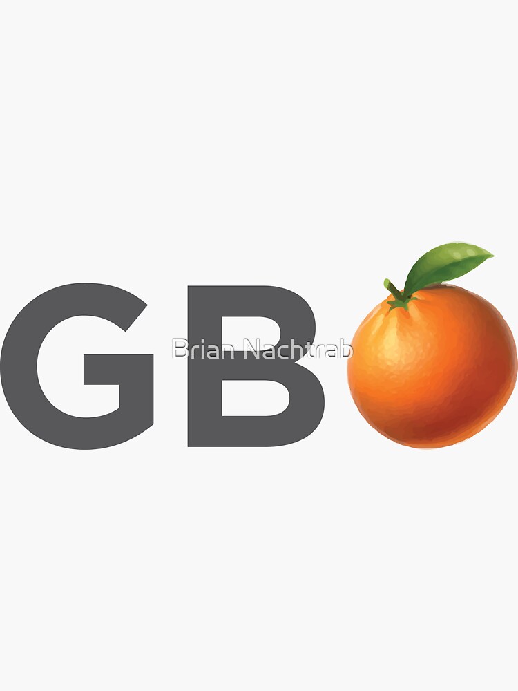 "Go Big Orange!" Sticker for Sale by Coasterfanatic | Redbubble