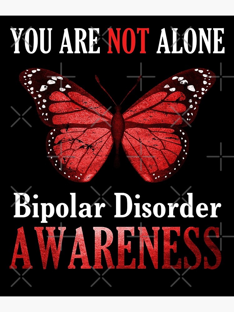 "Bipolar Disorder Awareness Butterfly Gift" Poster for Sale by pbng80 ...