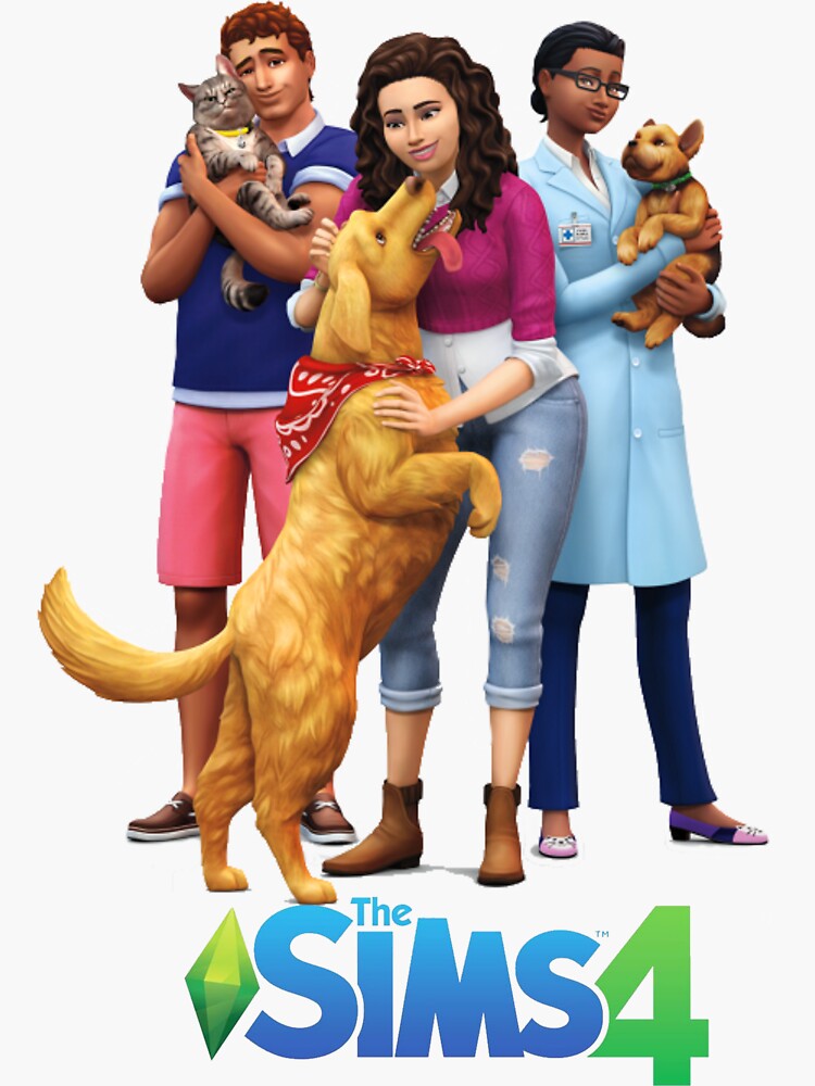 "The sims 4 " Sticker for Sale by Danna13 | Redbubble