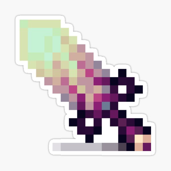 "Pixel Dark Blade 5" Sticker by BenHenry | Redbubble