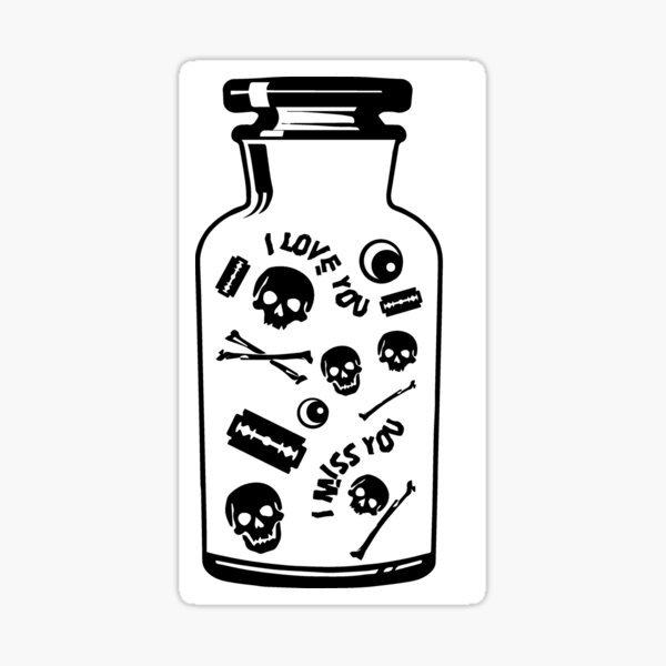 "Poison" Sticker for Sale by Creris-Lonatora | Redbubble