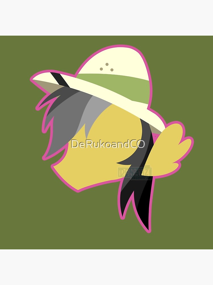 "MLP Minimalist chibi Daring Do" Poster by DeRukoandCO | Redbubble