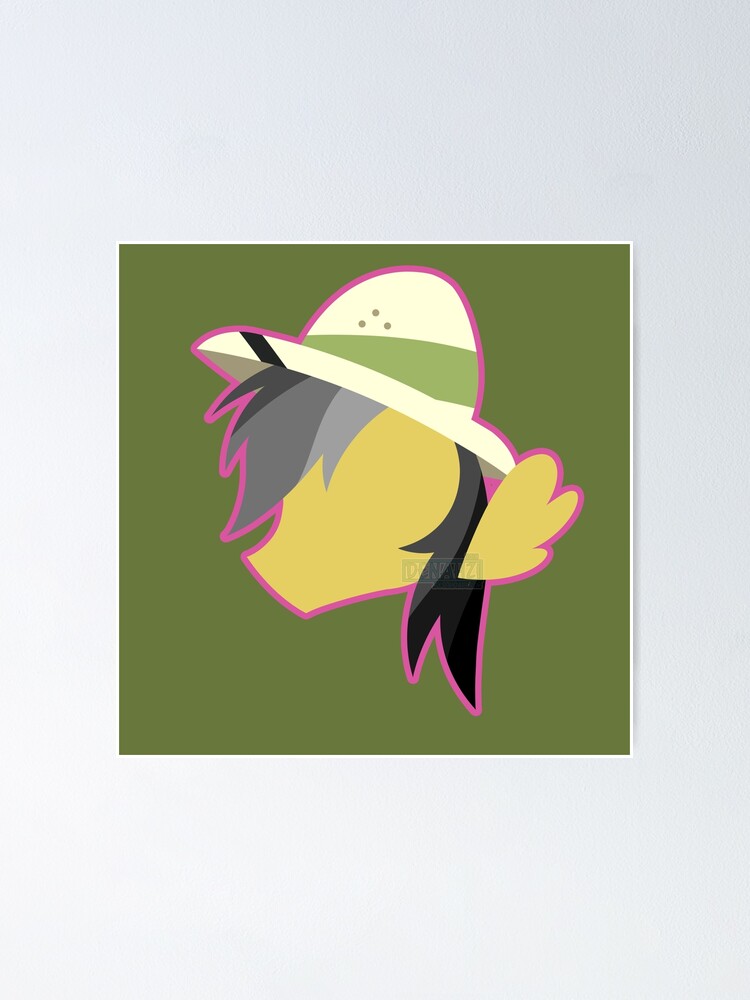 "MLP Minimalist chibi Daring Do" Poster by DeRukoandCO | Redbubble