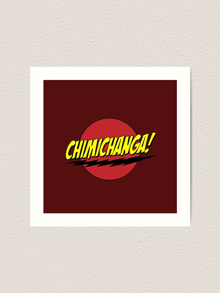 "Chimichanga logo!" Art Print for Sale by Caldofran | Redbubble
