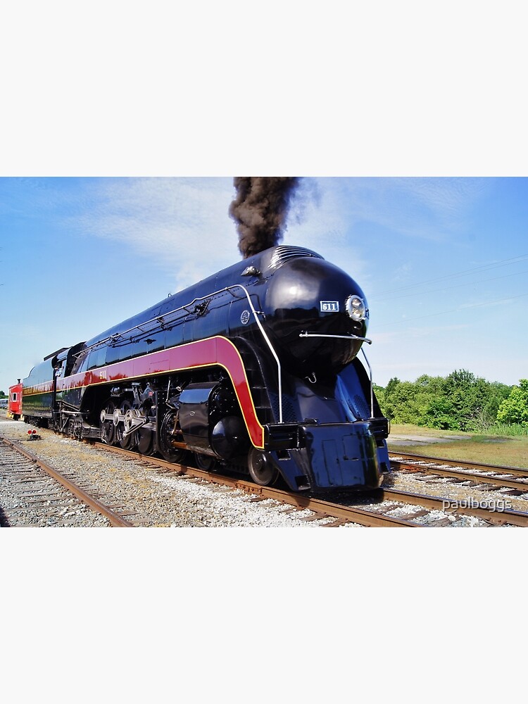 "Norfolk and Western Class "J" # 611 Locomotive after restoration ...