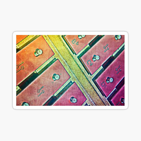 "Play Me" Sticker by DeniseAbe | Redbubble