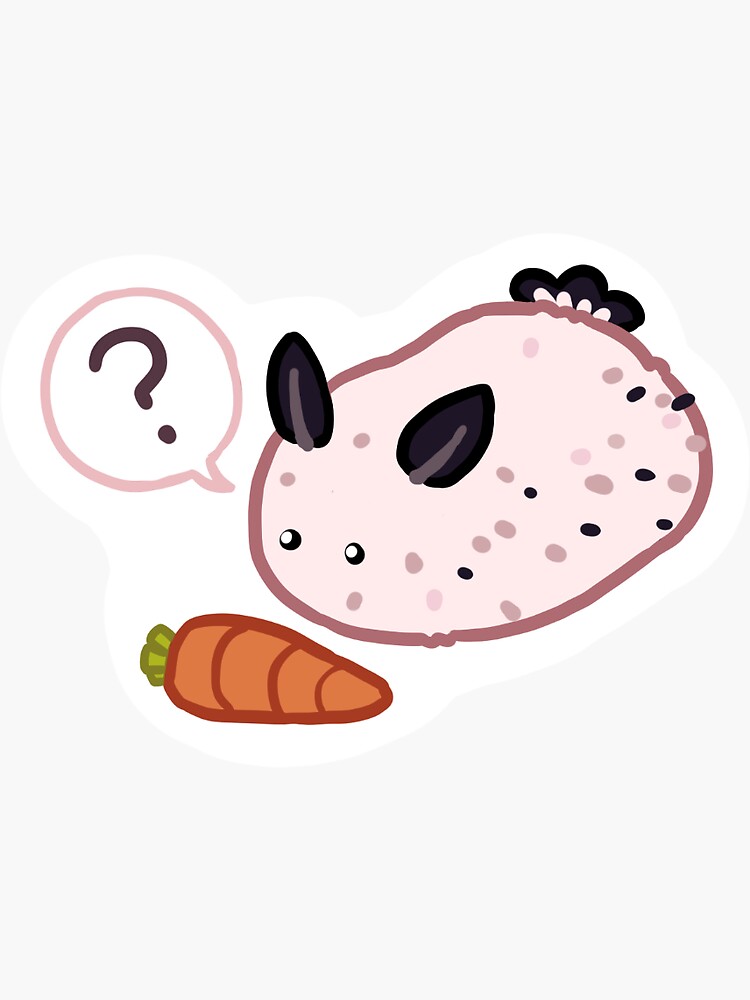 "Sea Bunny" Sticker for Sale by tidewilds | Redbubble