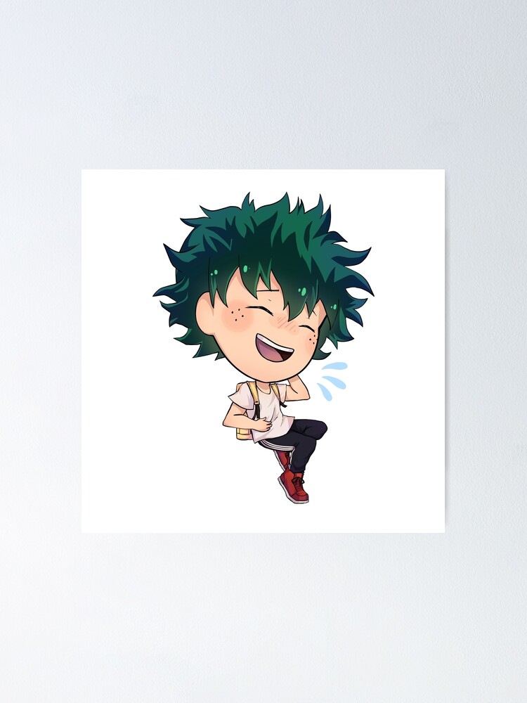 "Izuku Midoriya: Broccoli Boy [BNHA]" Poster by Tashimione | Redbubble