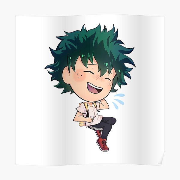 "Izuku Midoriya: Broccoli Boy [BNHA]" Poster by Tashimione | Redbubble