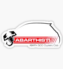 Abarth Stickers | Redbubble