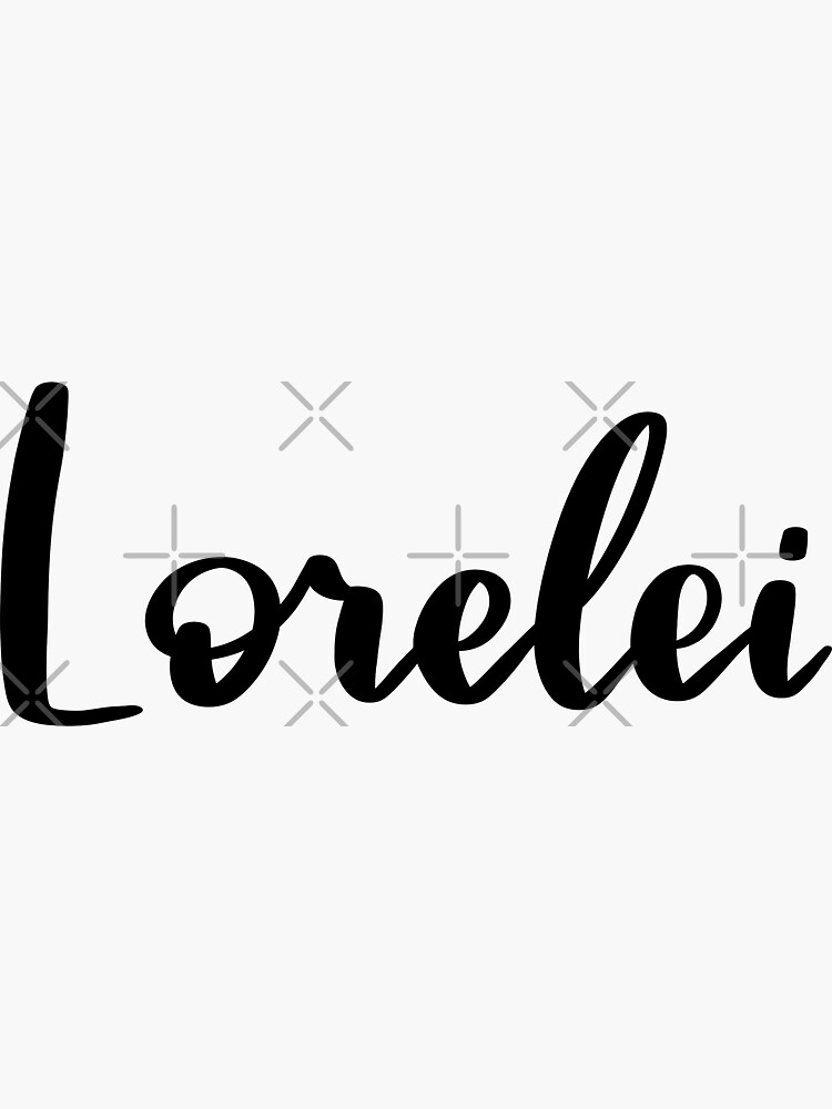 "Lorelei" Sticker for Sale by ellietography | Redbubble