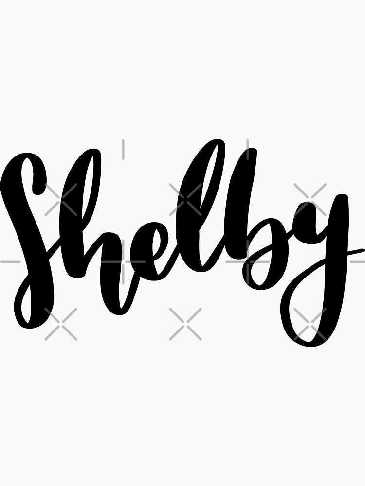 "Shelby " Sticker by ellietography | Redbubble