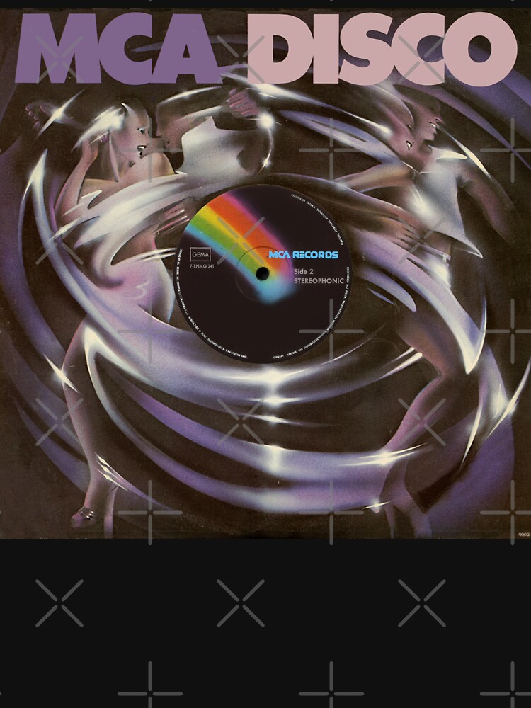 "MCA RECORDS 12" SINGLE DISCO SLEEVE" T-shirt by ThrowbackMotors ...