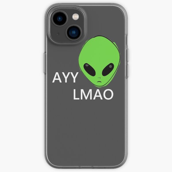 "AYY LMAO alien - ayy lmao alien" iPhone Case for Sale by JuditR ...