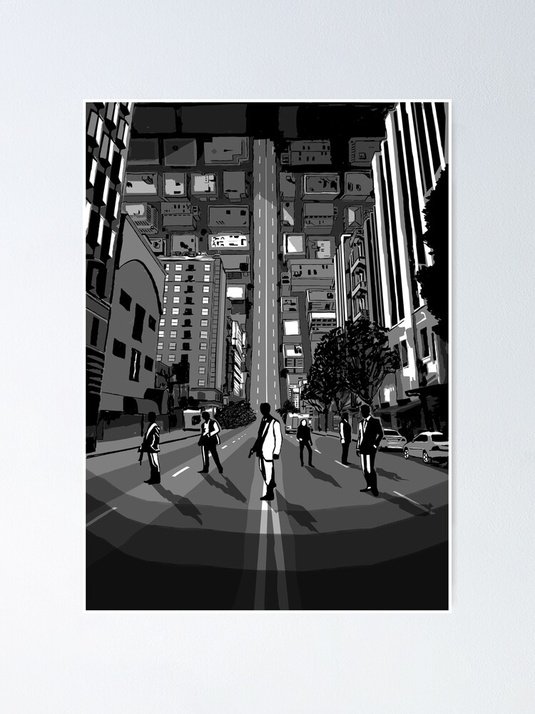 "*Inception* poster artwork" Poster for Sale by DrawingFilms | Redbubble