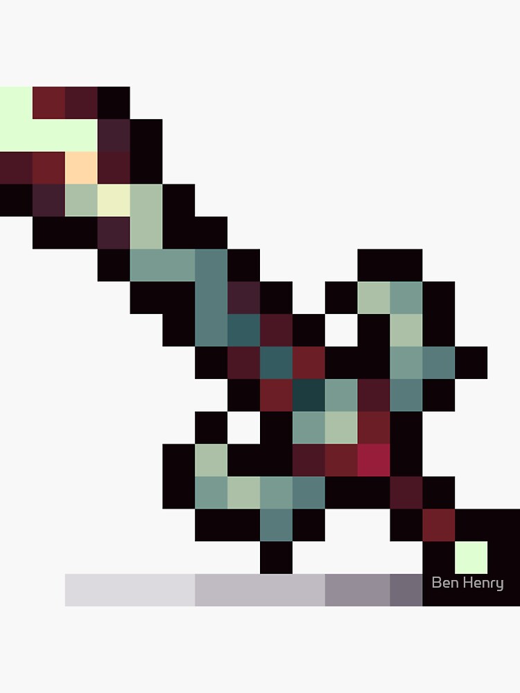 "Pixel Giant Blade 4" Sticker for Sale by BenHenry | Redbubble