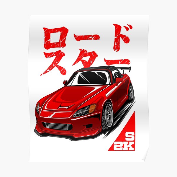 "S2K is S2000" Poster for Sale by igenidz | Redbubble