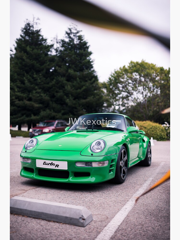 "Ruf Turbo R" Sticker for Sale by JWKexotics | Redbubble