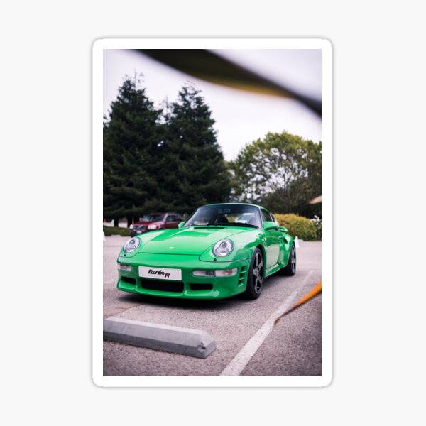 "Ruf Turbo R" Sticker for Sale by JWKexotics | Redbubble