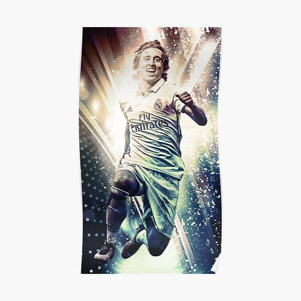 Poster: Luka Modric | Redbubble