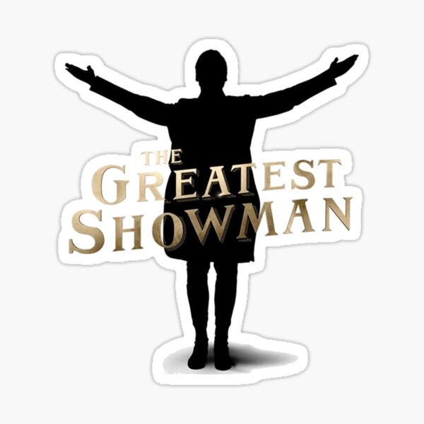 "This Is The Greatest Show" Sticker for Sale by V1rgil | Redbubble