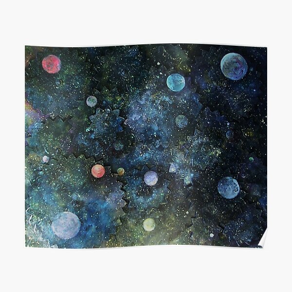 "Space Time Continuum" Poster by gregottlinger | Redbubble