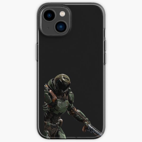 "Doom Guy Peeking on Corner - Dark" iPhone Case for Sale by AndroidWG ...