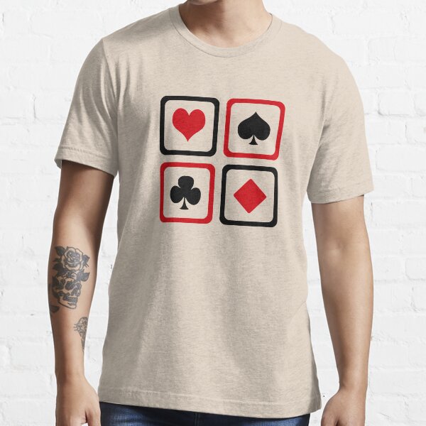 "Playing card" T-shirt for Sale by BattaAnastasia | Redbubble | four ...