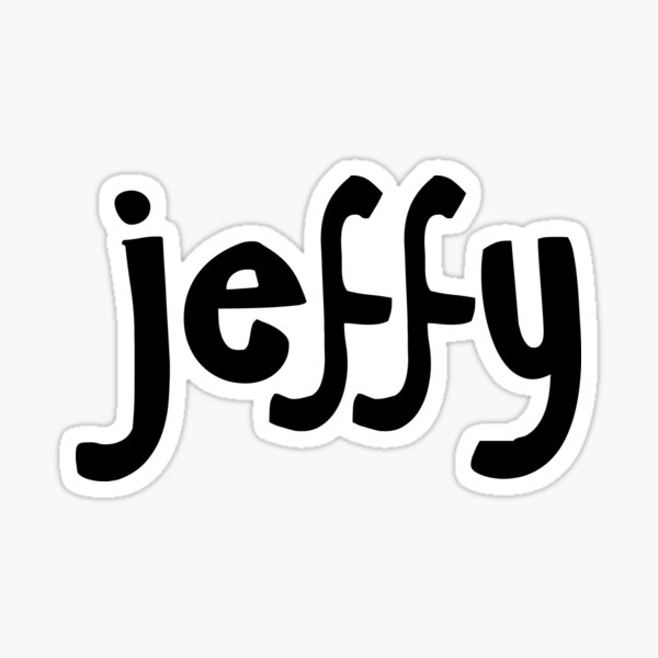 "Jeffy" Sticker for Sale by TheFlying6 | Redbubble
