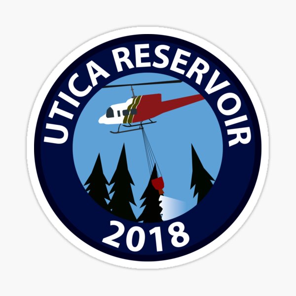 "Utica 2018" Sticker for Sale by BearOfFlight | Redbubble