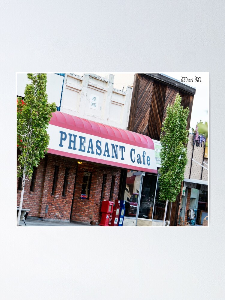 "Pheasant Cafe" Poster by moregoodart | Redbubble
