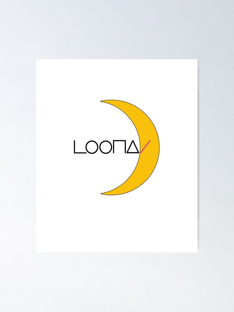 "KPOP GIRLGROUP LOONA LOGO" Poster for Sale by LySaVN | Redbubble