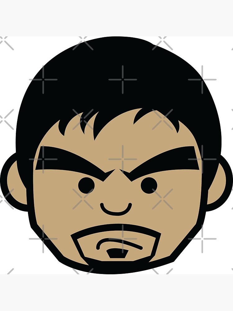 "Angry Manny Pacquiao Face by AiReal " Photographic Print for Sale by ...