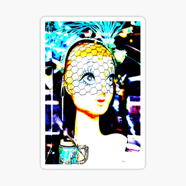 "Glamour Girl" Sticker for Sale by karens224 | Redbubble
