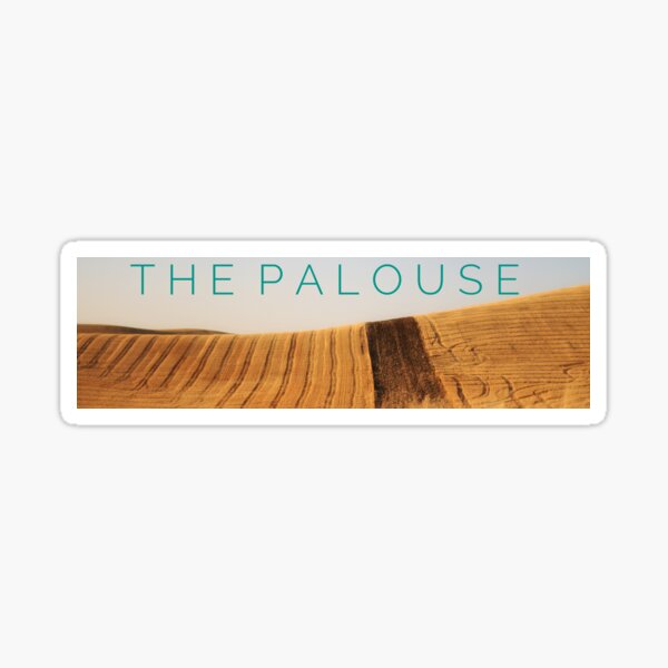 "The Palouse" Sticker for Sale by Sha-R | Redbubble