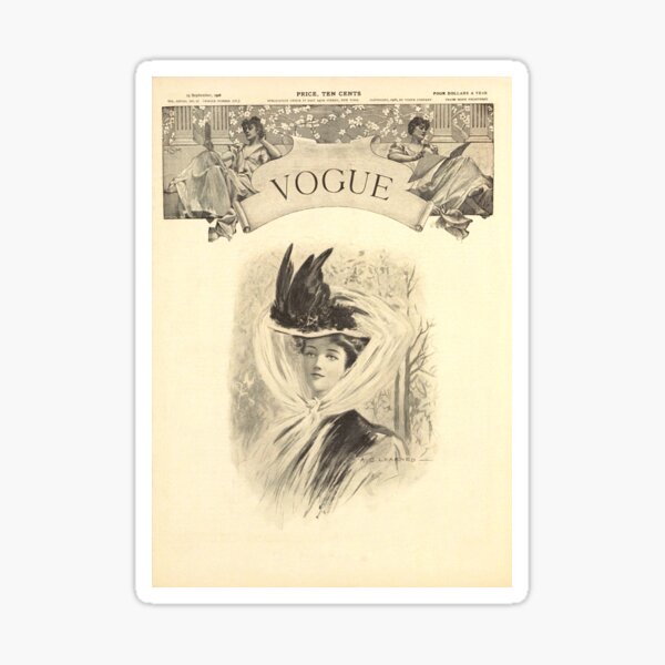 "Vintage Magazine" Sticker for Sale by SpreadLoveLove | Redbubble