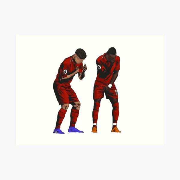 "Firmino and Mane" Art Print for Sale by LloydsArt | Redbubble