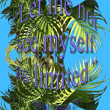 "ACIM~Lesson 250" Sticker for Sale by ACIM-LOVE | Redbubble