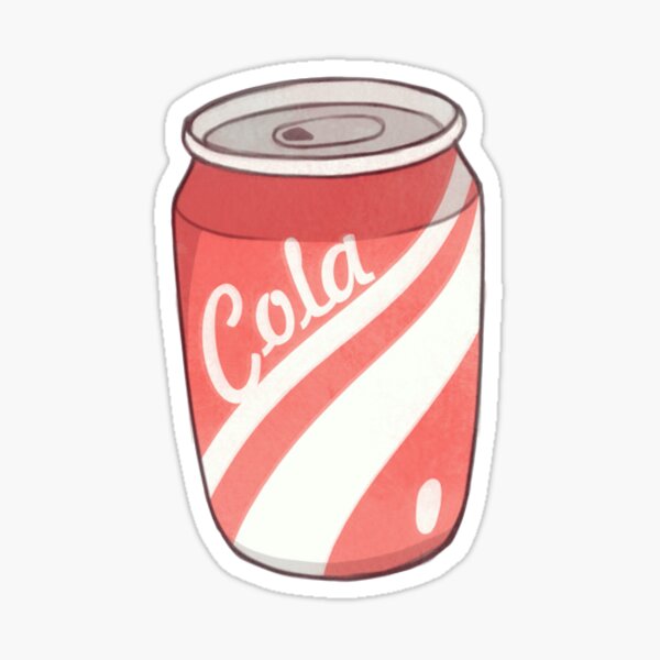 "Cola sticker" Sticker for Sale by Helenamischenko | Redbubble
