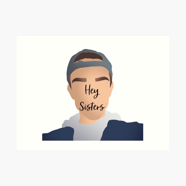 "Hey sisters James Charles" Art Print by rainyhearts | Redbubble
