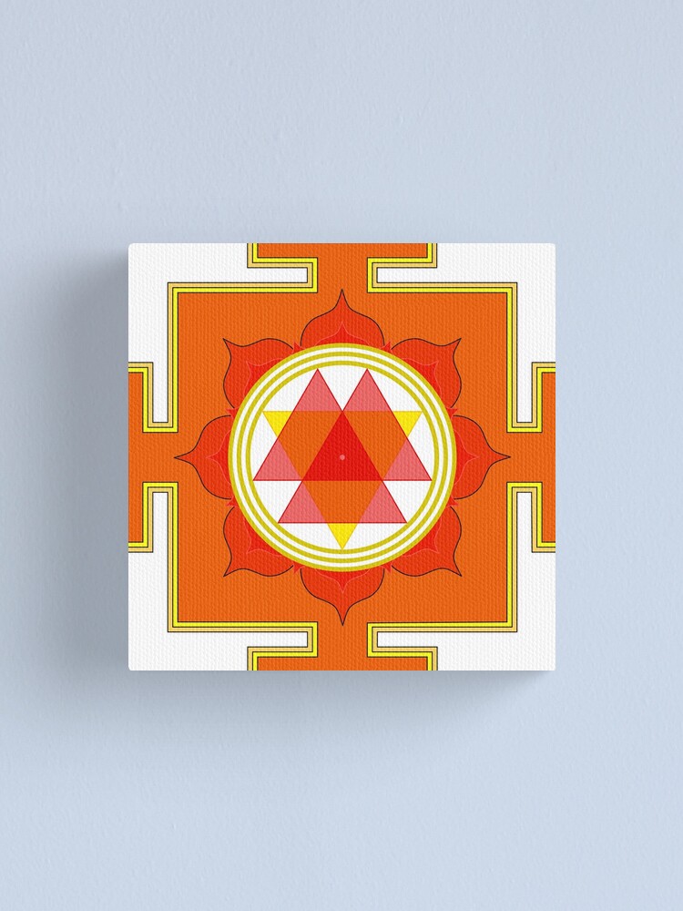"DURGA Yantra" Canvas Print by GourangaStore | Redbubble