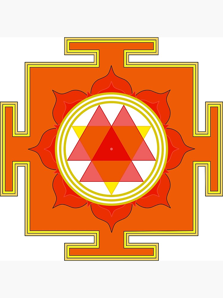 "DURGA Yantra" Canvas Print by GourangaStore | Redbubble