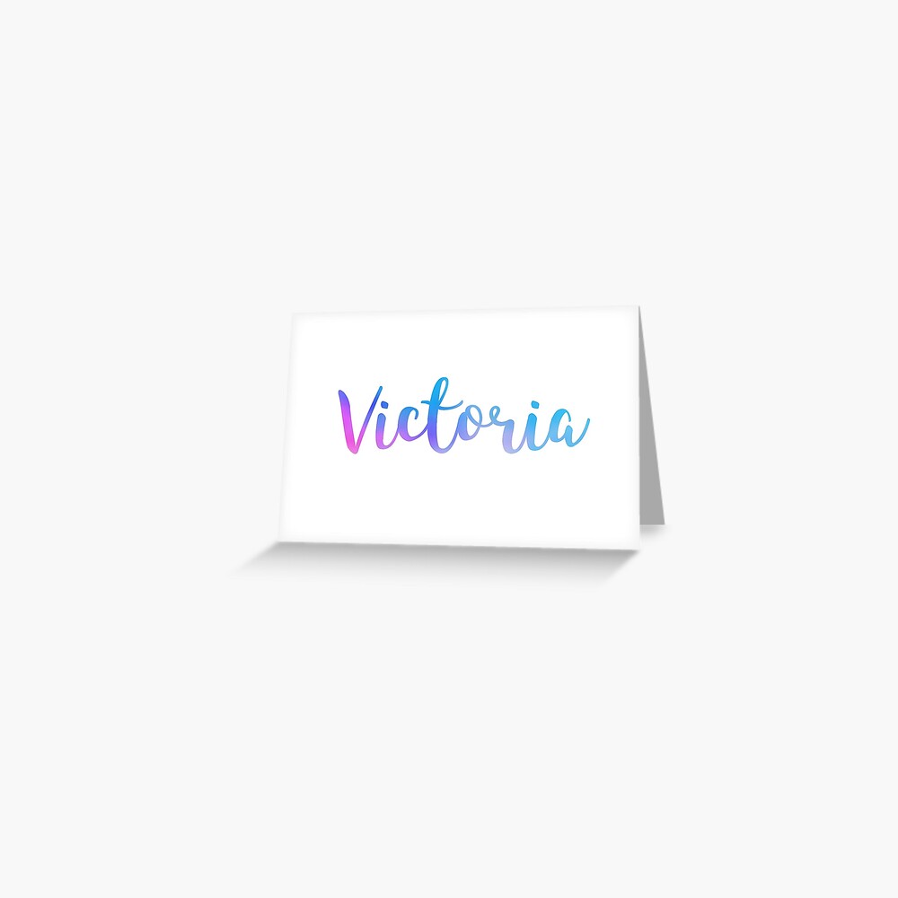 "Victoria" Sticker for Sale by Amymarado | Redbubble