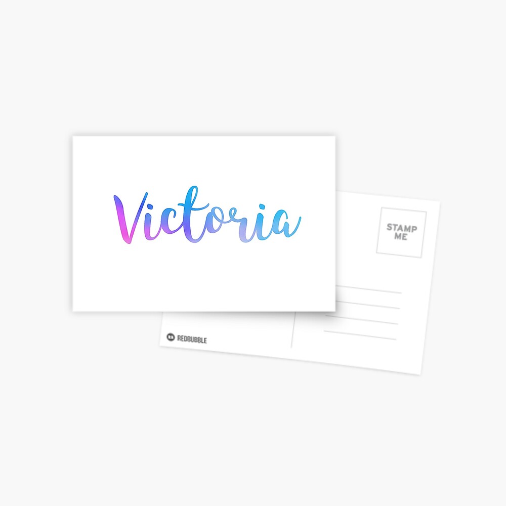 "Victoria" Sticker for Sale by Amymarado | Redbubble